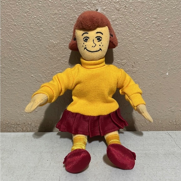 Warner Bros. | Toys | Vintage 999 Velma Scoobydoo Warner Bros Plush 9 ...